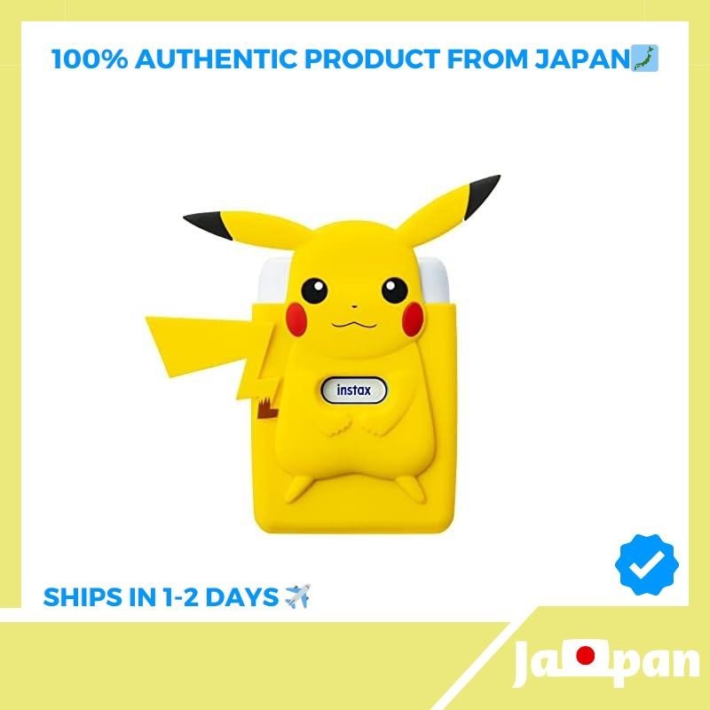 FUJIFILM Instax mini Link NS Pokemon "Pikachu" silicone case set in Ash ...