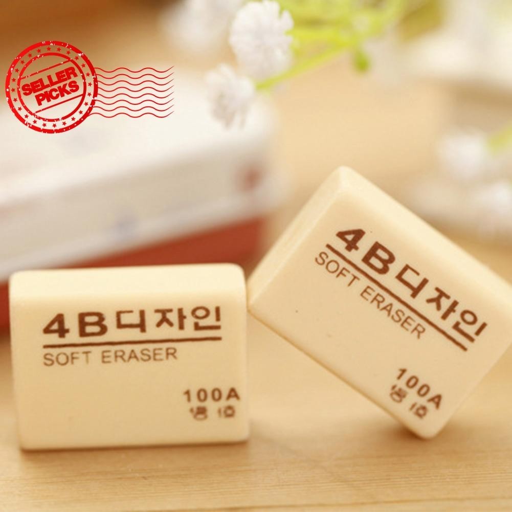 Rubber Pencil Erasers Set Of Ideal For Art Drawing Writing Office ...
