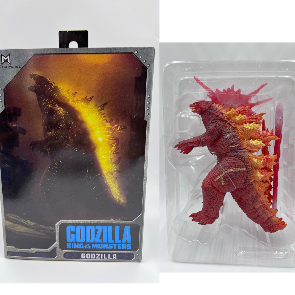 18Cm NECA 2019 Movie version Red Lotus Godzilla Godzilla joint movable ...