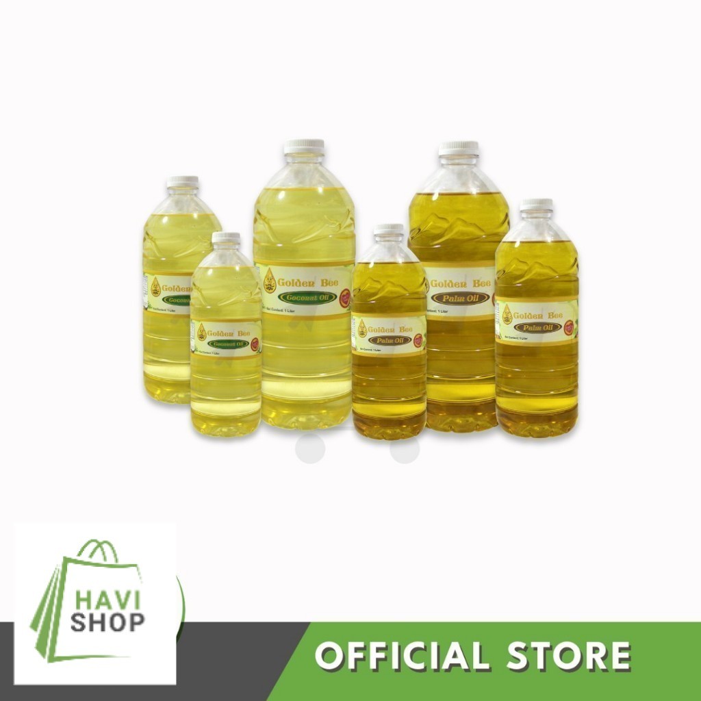 HAVI SHOP GOLDEN BEE PALM OLEIN OIL 350ML, 500ML, 1L | Shopee Philippines
