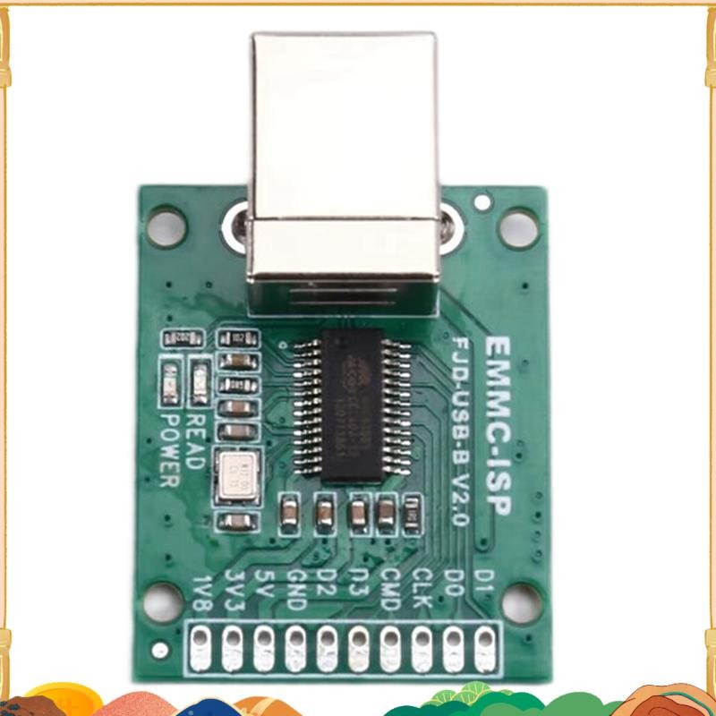 EMMC-ISP Flying Line Artifact Tool USB-B Type Communication AU6438BS ...