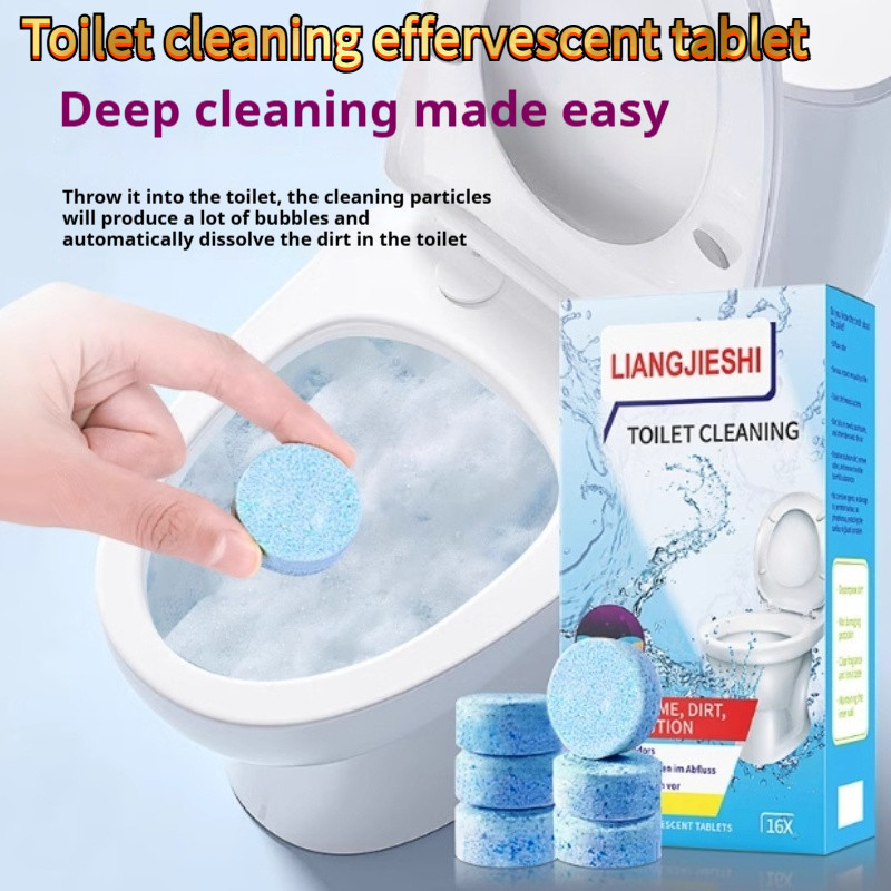 Toilet Effervescent Tablets Toilet Cleaner Toilet Decontamination and ...