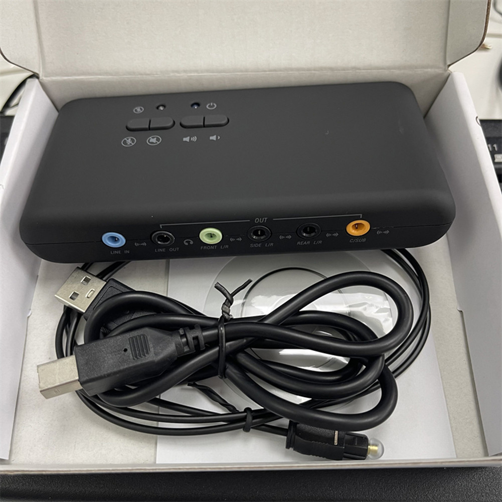 7.1 Sound Card 8 Channel DAC Output Usb 2.0 Sound Card for Home Desktop ...