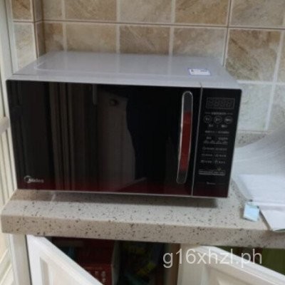 Midea/Beauty EM7KCGW3-NR Quick Microwave Oven Tablet Heating Smart ...