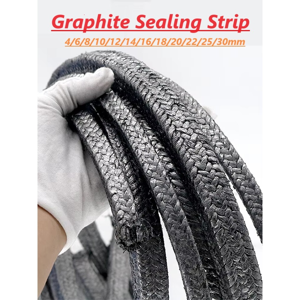 High pressure pure graphite flexible nickel wire sealing packing metal ...