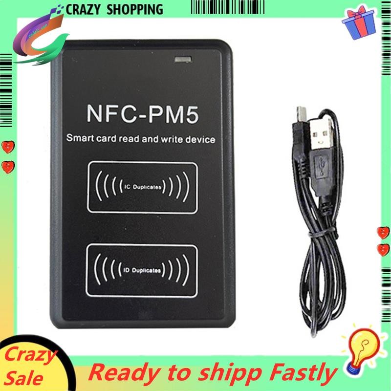 IC/ID Reader Writer NFC Encryption Decoding Duplicator 125KHz 13.56MHz ...