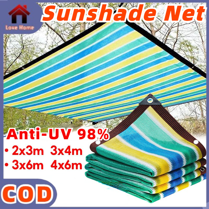 Color Net Sunshade UV Protection 95% Outdoor Garden Net Farm Net ...