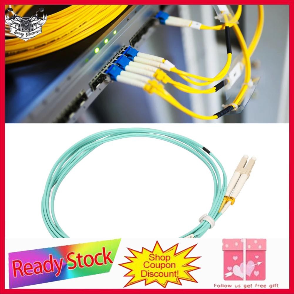 Sunnyhousess Fiber Optic Cable Patch Low Optical Loss 2M OM3 Core for ...