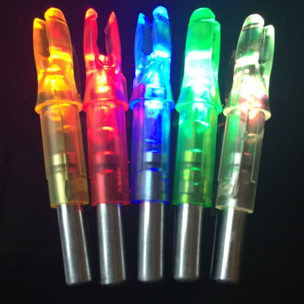10 pieces of color LED luminous arrow tail accessories 6.2mm arrow ...