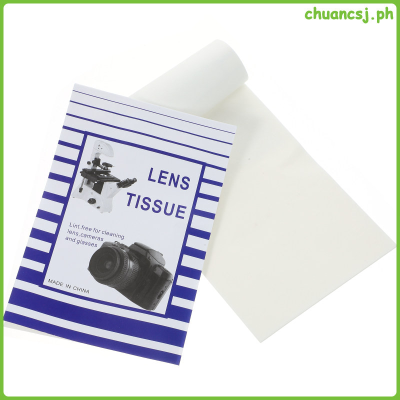 [READY STOCK] 100 PCS Microscope Lens Wipe Tissues Cleanser Swim ...