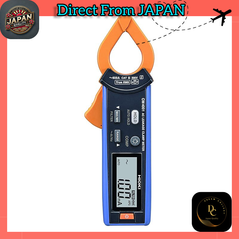 HIOKI AC Leakage Clamp Meters with Wireless Adapter Compatibility ...