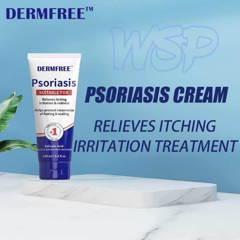 DERMFREE Psoriasis Cream Dermatitis Eczema Relieves Itching Ointment ...