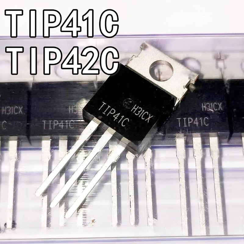 10/5Pcs Original TIP41C TIP42C Transistor NPN PNP TO-220 Audio Amplifier Transistor for ...