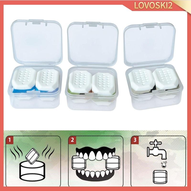 [Lovoski2] 2x Jaw Exerciser Jawline Shaper Silicone Face Shaper Facial ...