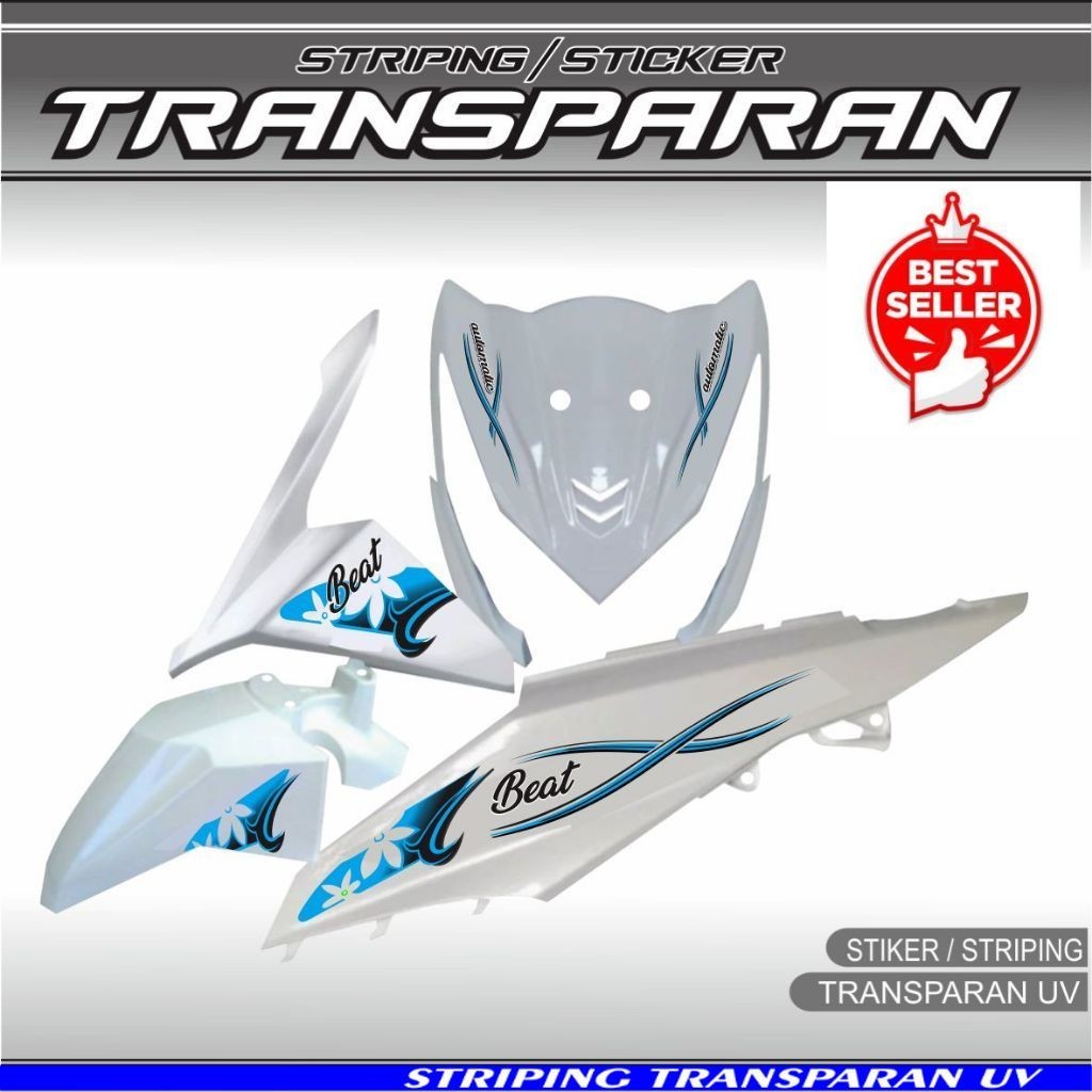 Striping Stickers BEAT FI Variations Of SIMPLE MOTIF STRIPING Clear ...