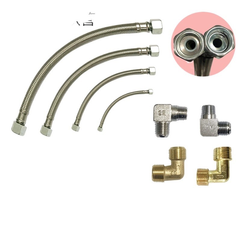 Oil-free silent air compressor intake pipe air pump air storage tank ...