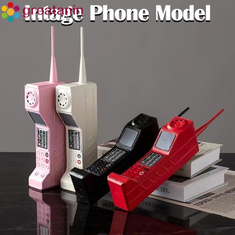GREATANIN Mobile Brick Phone Model, Retro 80'S 90'S Brick Cell Phone ...