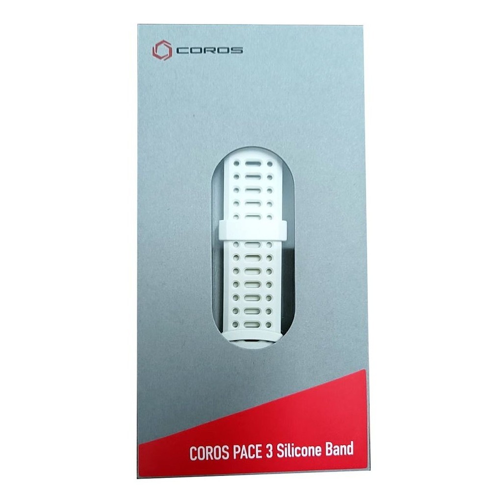 COROS PACE 3 Silicone Band ( White ), BAND-PACE3-WHT | Shopee Philippines