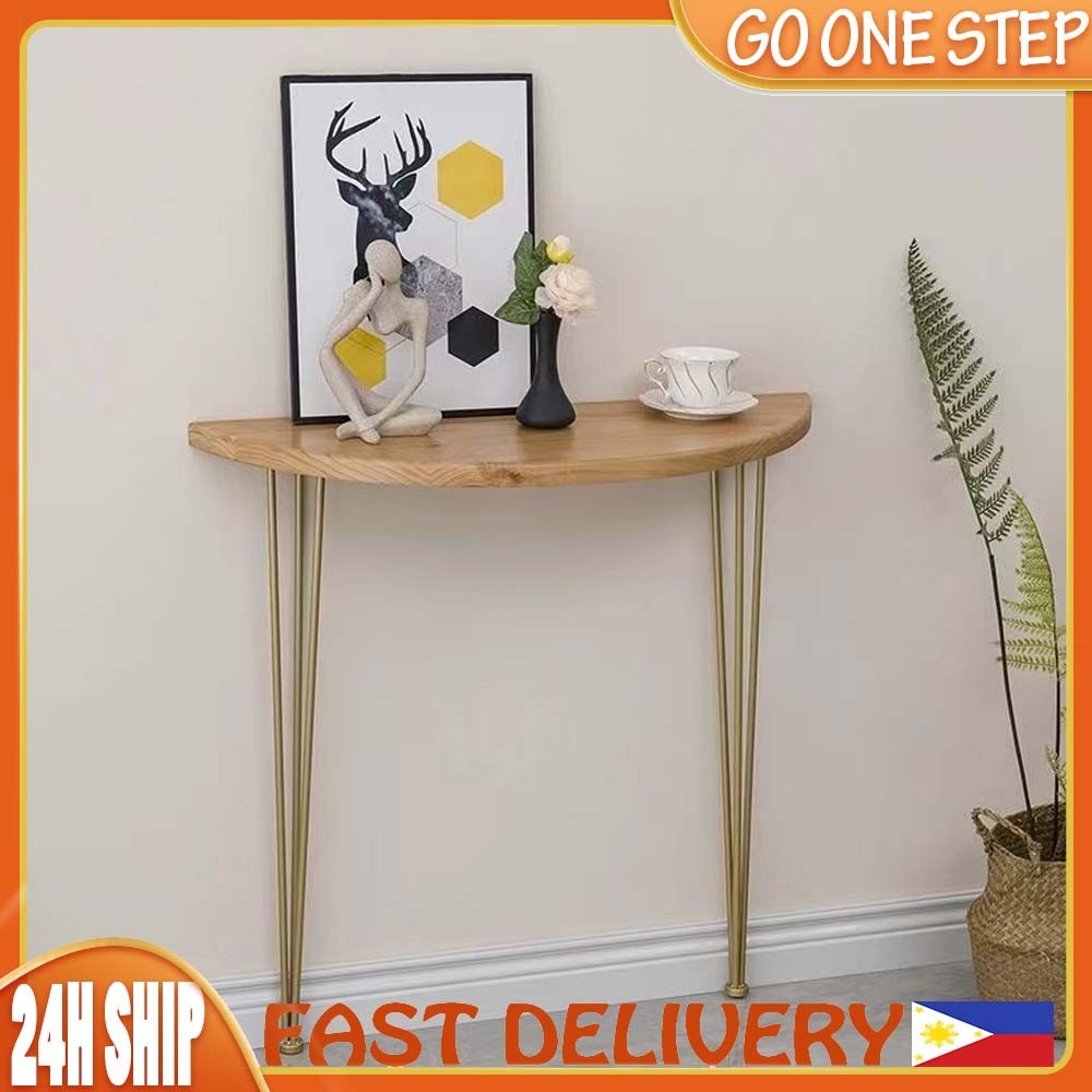 Luxury Console Table New Chinese Leaning Wall Entrance Table Iron Super ...