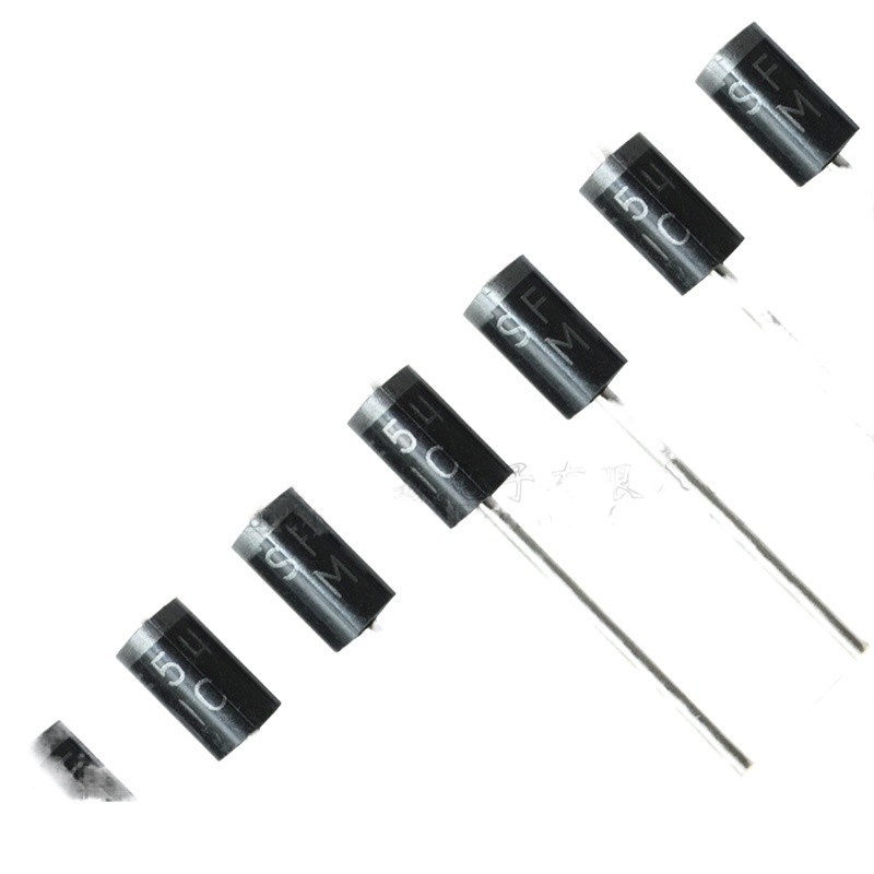 MIC braided in-line ultra-fast recovery diode SF54 DO-27 5A 200V ultra ...