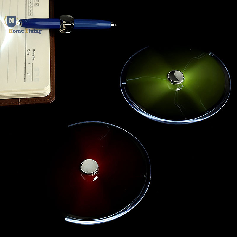 NHL> al Deion Finger Rotate Luminous Gyro Pens Toy Fidgets Spinner LED ...