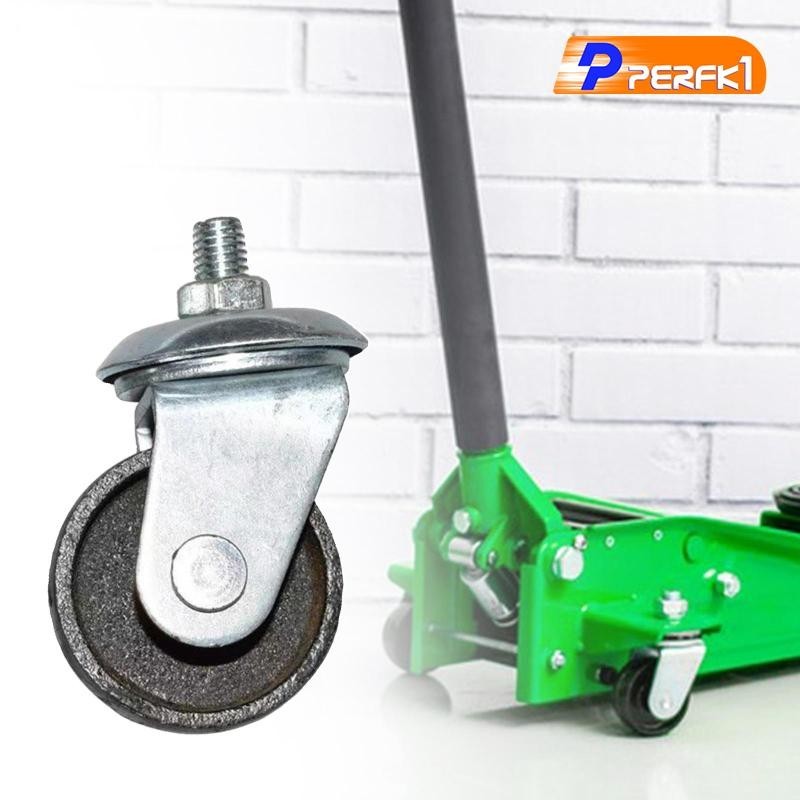 [Perfk1] Floor Jack Caster Wheels Accessory Metal Car Supplies ...