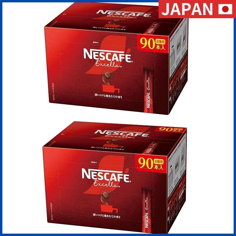 Nescafe Excella Stick Black 90 Pieces Box Soluble Coffee from Japan ...