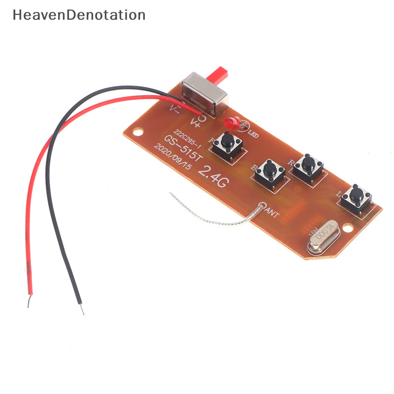 HCC 2.4G 4CH RC Remote Control 27MHz Circuit PCB Transmitter Receiver ...