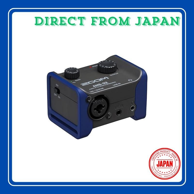 ZOOM Zoom Audio Interface 2-in/2-out USB-Type-C AMS-22 | Shopee Philippines