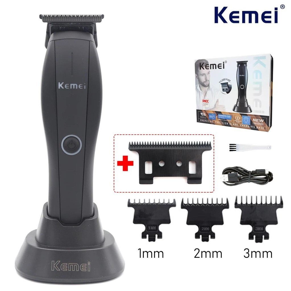 Kemei KM2295 Professional Hair Clipper for Men Base Charger Finishing ...