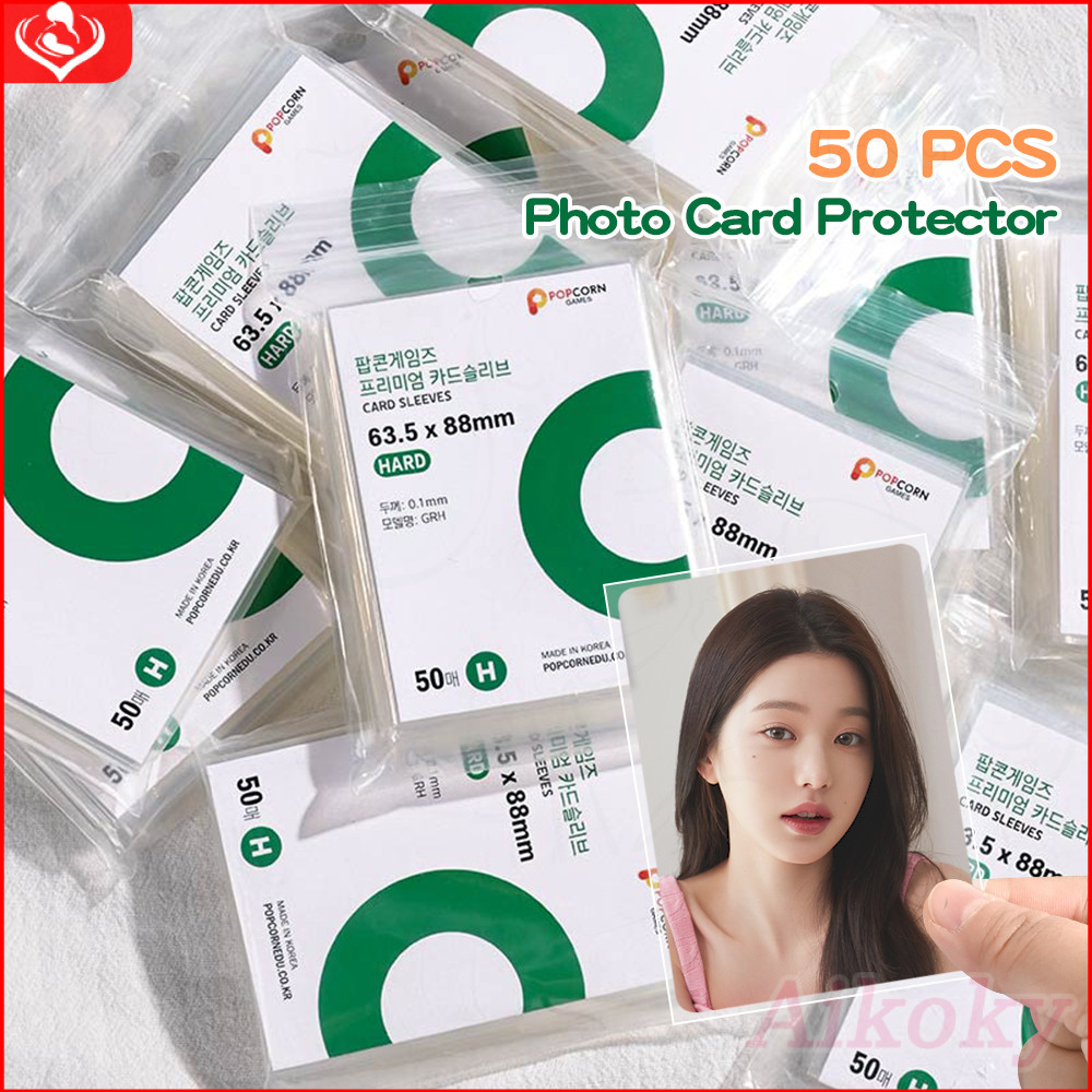 Aikoky 50Pcs Blueberry Sleeves Kpop Photocard Photocard Toploader ...