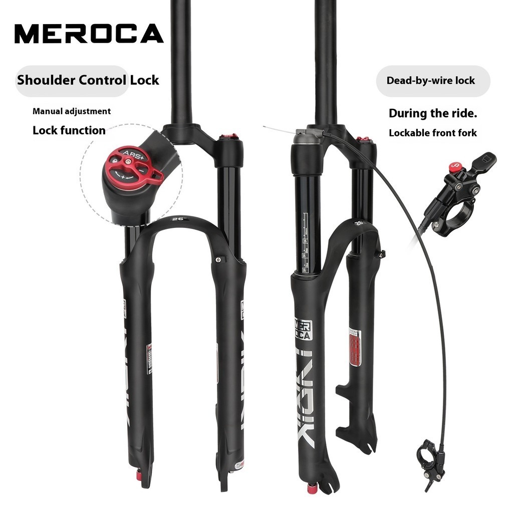 Wire Control Mountain Bike Front Fork 26inch27.5 29er Air Pressure ...