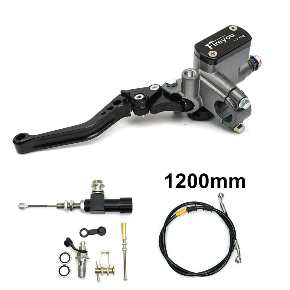 Motorcycle scooter disc brake pump upper pump master cylinder electric ...