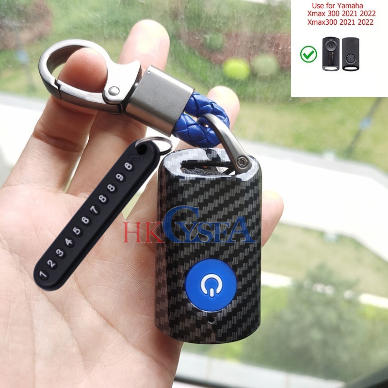 Yamaha XMAX 300 Keybox (2021-2024) Carbon fiber motorcycle remote ...