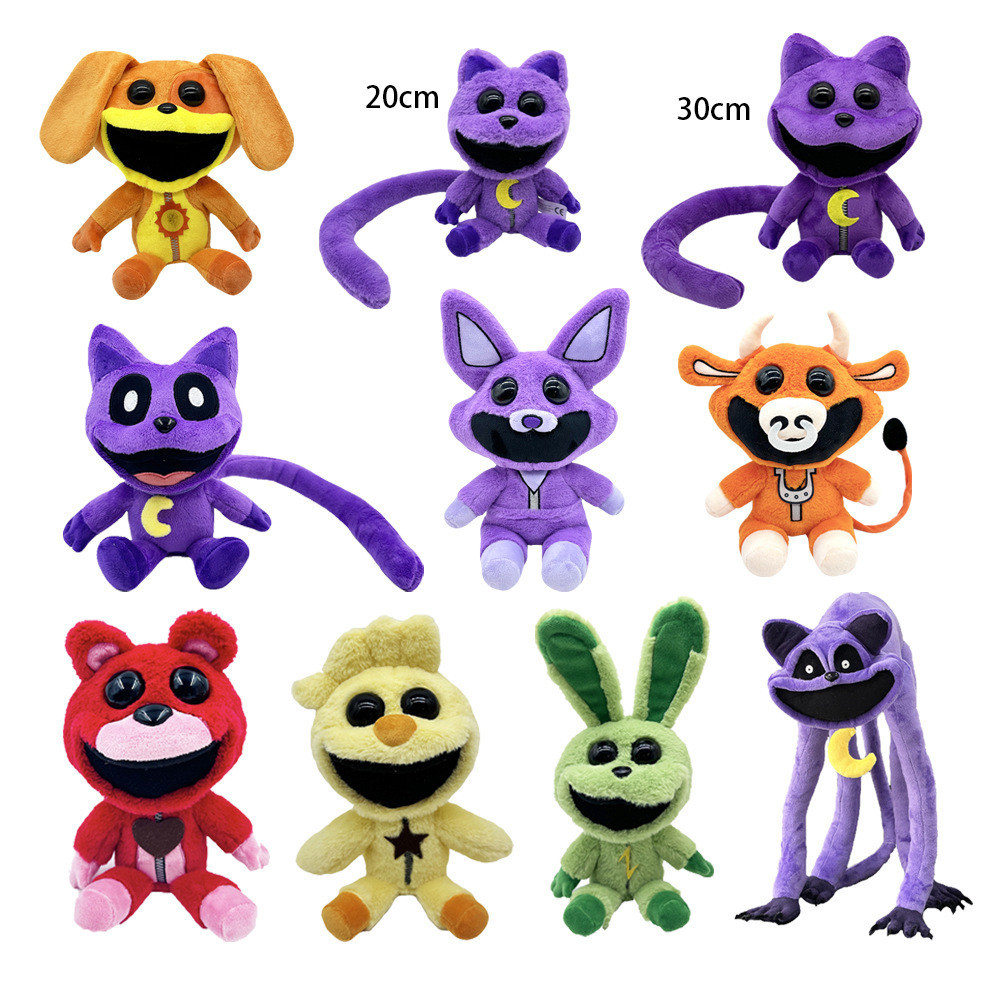 New smiling critters monster catnap Smiling horror cat plush doll doll ...