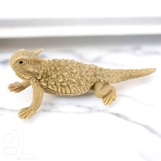 Miniature Lizard Desert Horned Lizard 6cm p8 Mockup Diorama Horned ...