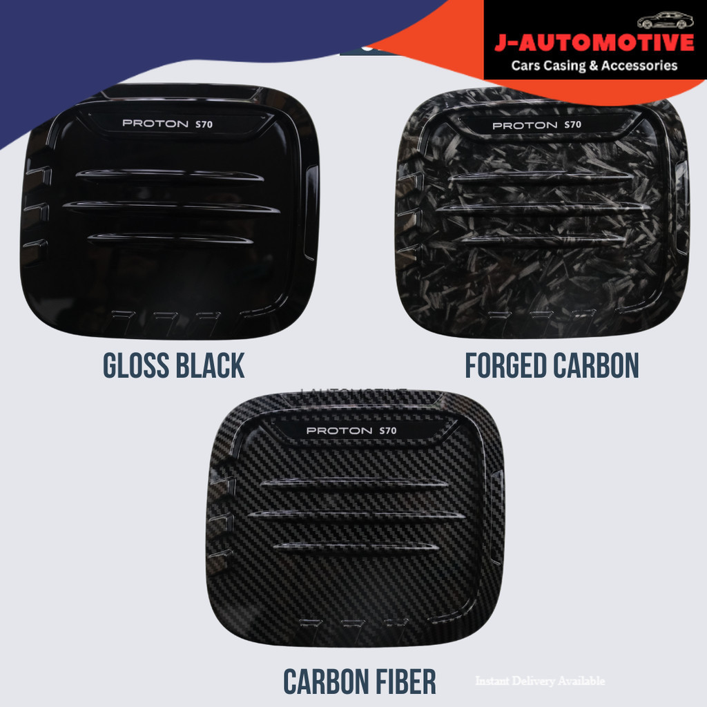 proton S70 S-70 Oil Tank Cover Carbon Fiber / Glossy Black / Forged ...