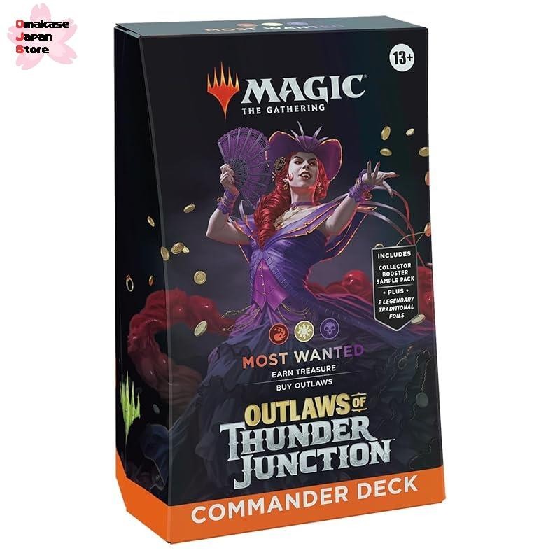 Magic: The Gathering Thunder Junction Outlaw Commander Deck "Most ...