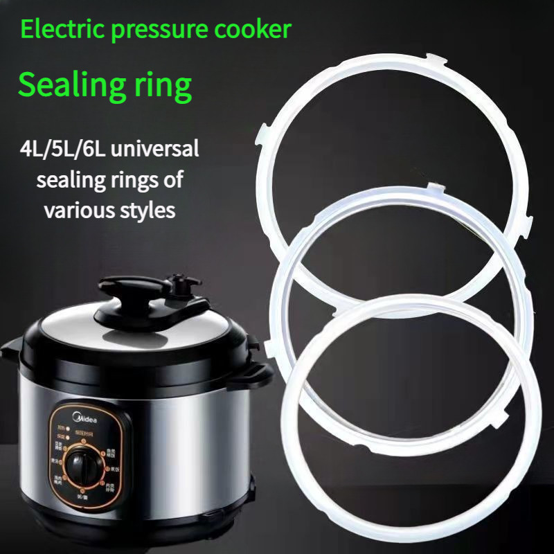 Universal Electric Pressure Cooker Sealing Ring Accessories Rubber Ring ...