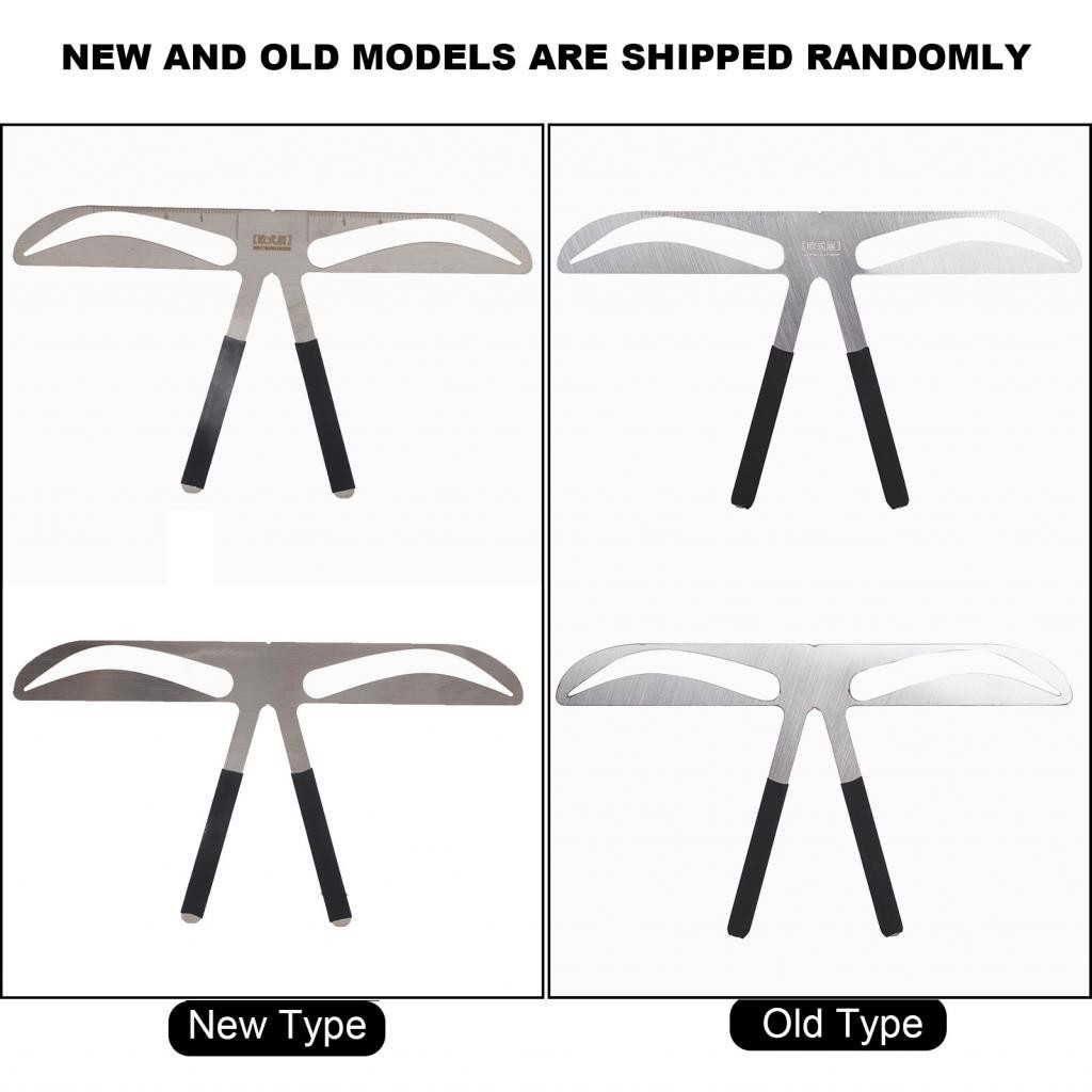 Icegg Eyebrow ruler - Tattoo design caliper mold eyebrow shaping ...