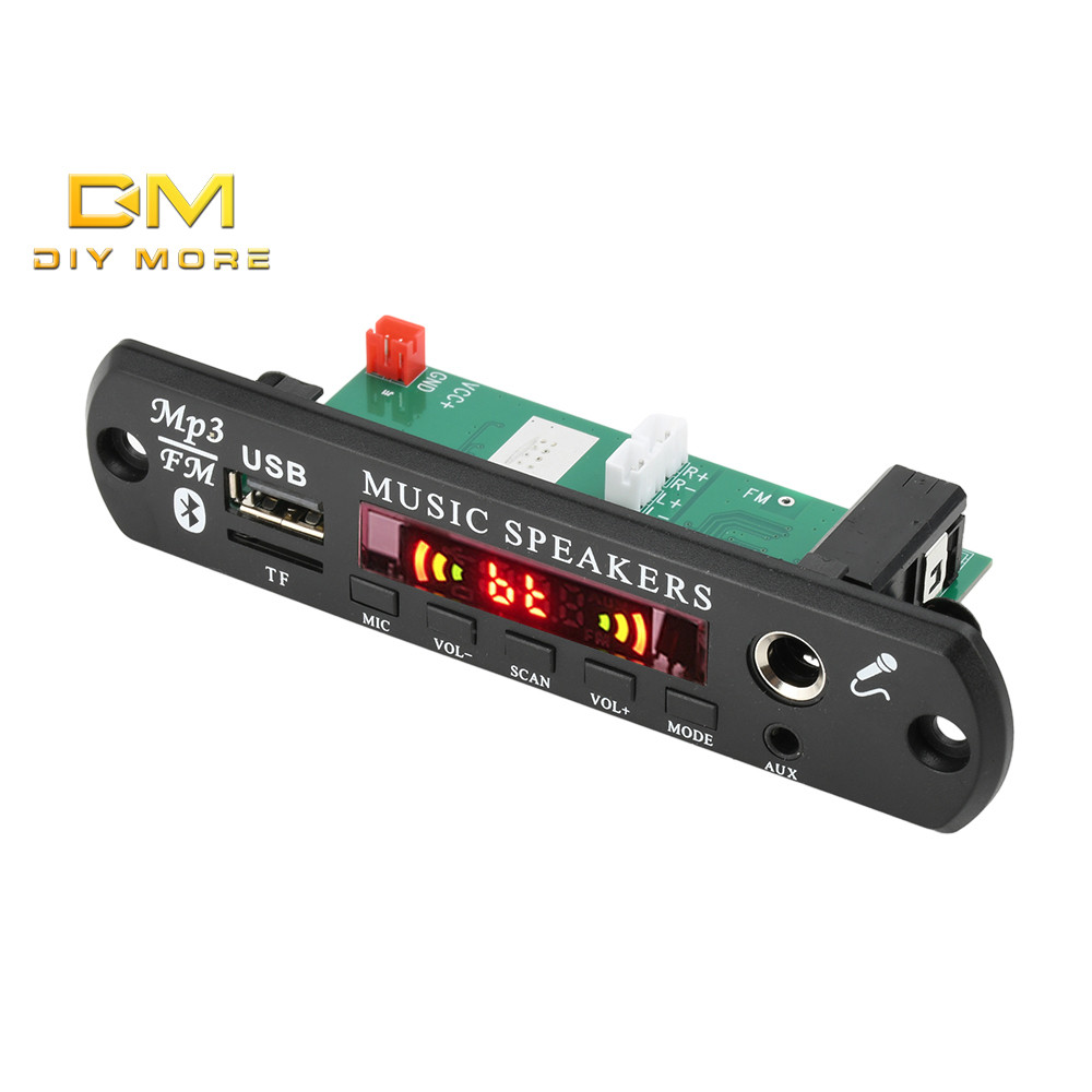 DIYMORE DC 6-16V MP3 Bt Decoding Board Audio Decoding Module Power 2 ...