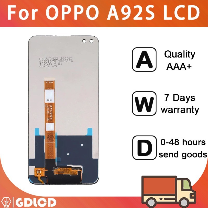6.6'' Original LCD Display For OPPO Realme A92S LCD Display Touch ...