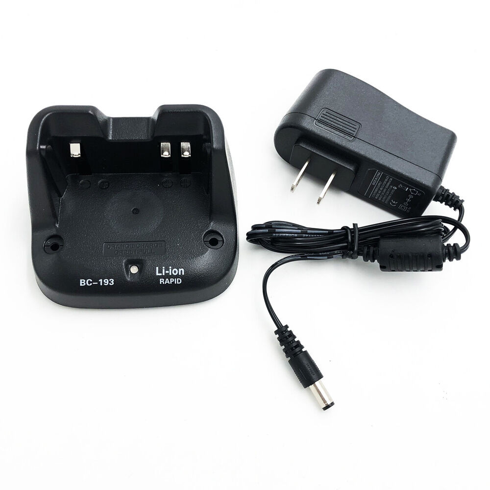 BC-193 Rapid Charger For ICOM T70 V80 F3001 F4001 F3101 F4101 F3210 ...
