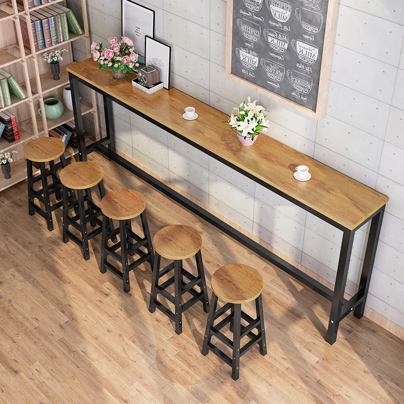 Luxury Bar Table for Home Use, Long Table for Commercial Use, Wall ...