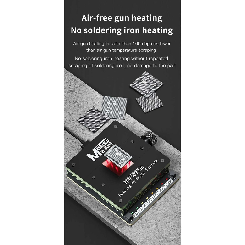 MaAnt SL-2 YCS 2S Mobile Phone Motherboard NAND CPU Heating Rework ...