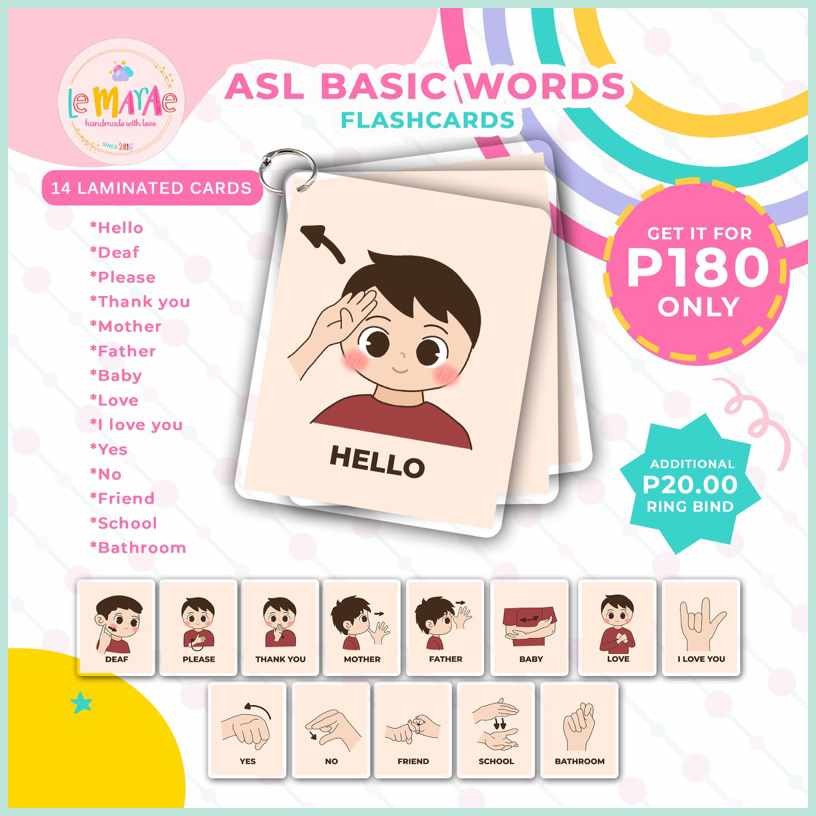 BASIC|SU[SIGN~Ay%LANGUAGES_f%WORDS_y%ASL_Y%Laminated_pB$Educational^Wj ...