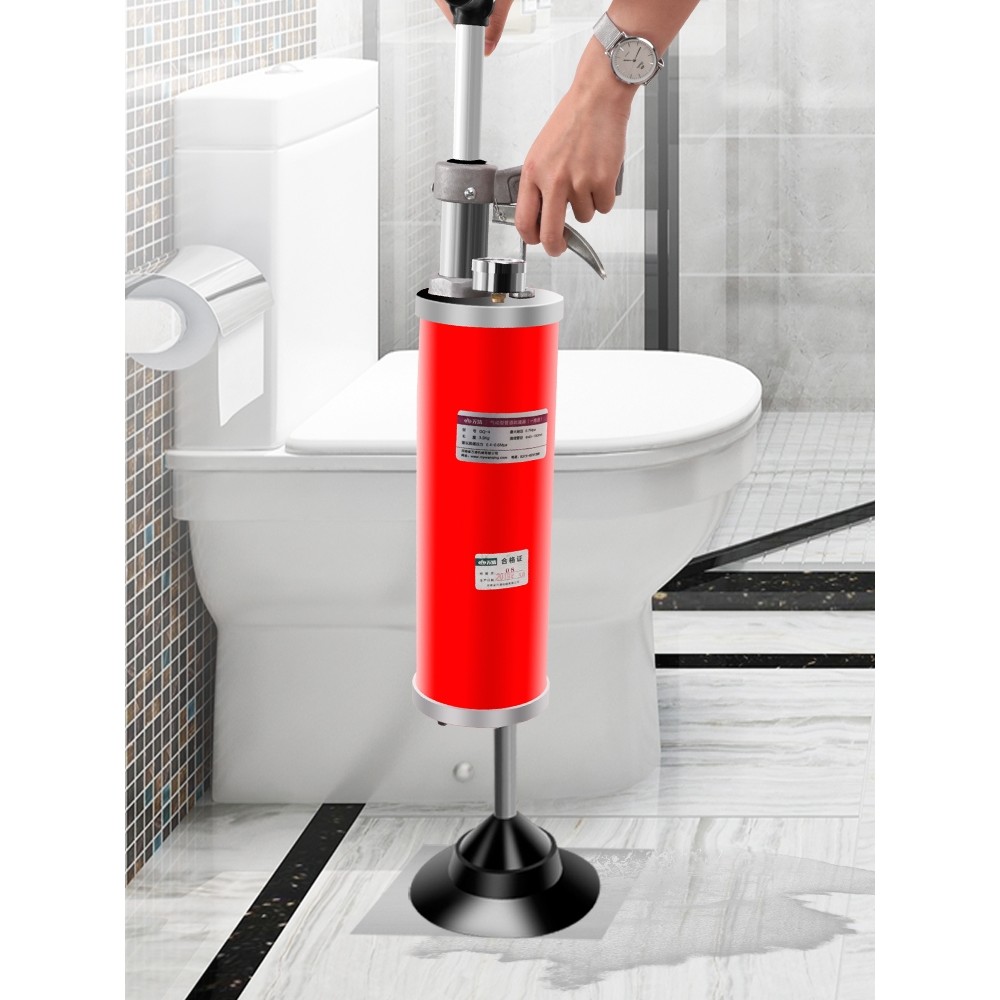 Wanqing Toilet Plunger Pneumatic Pipe Cleaner Tool High Pressure Air ...