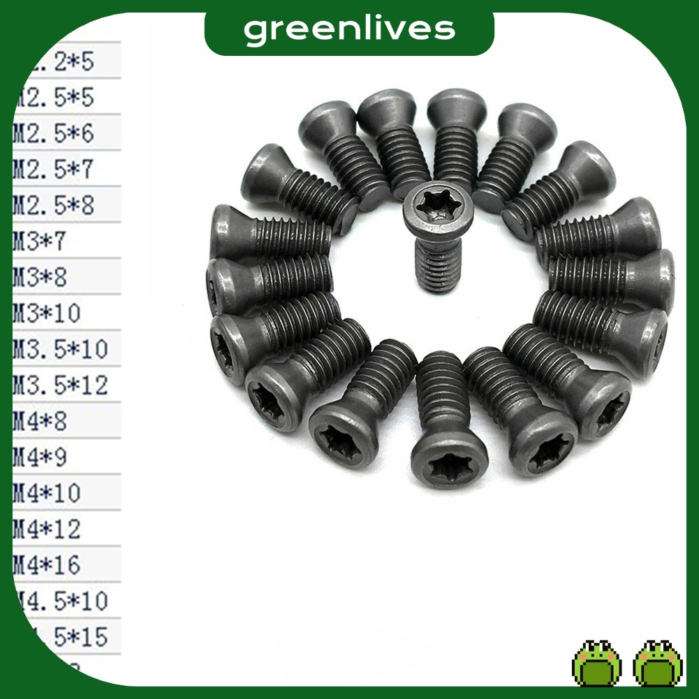[GNLV] 20X M2 M2.5 M3 M3.5 M4 M5 Torx Screws For Replace Carbide Blades CNC Lathe Tools | Shopee ...