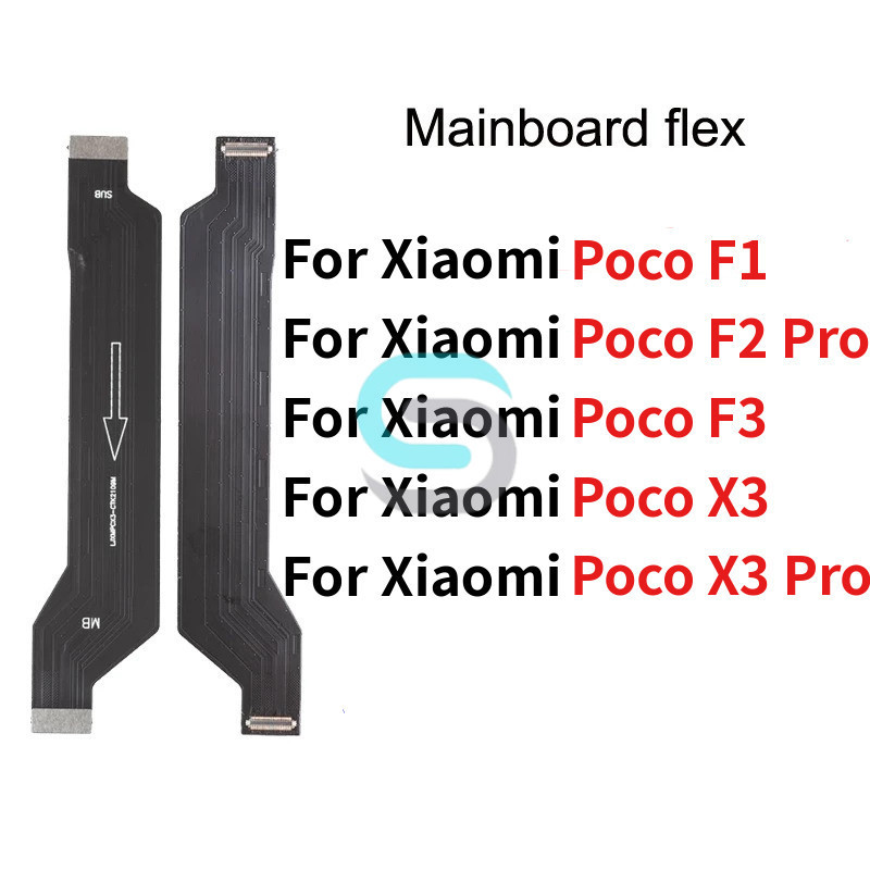 For Poco F1 F2 Pro F3 X3 X3 Pro Mother Board Flex Mainboard Flex ...