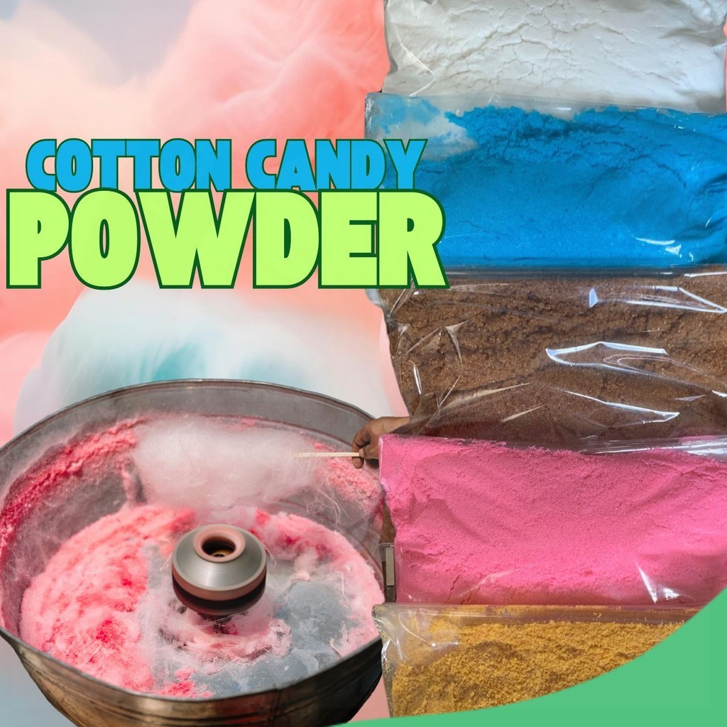 Cotton Candy Sugar Mix Powder 500g Sweet Flavor for DIY Cotton Candy ...
